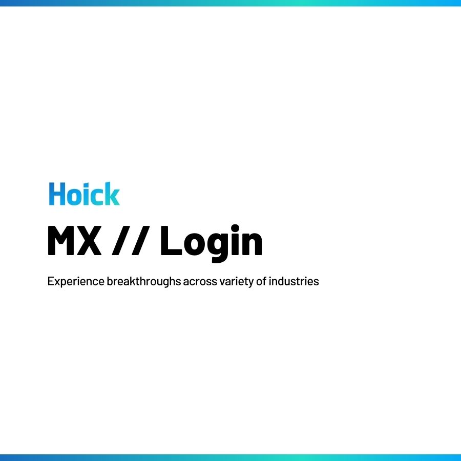 Hoick // Login